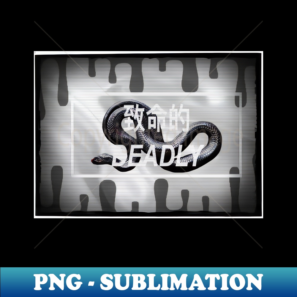 Snake Black And White Edit Design - Stylish Sublimation Digi | Inspire Uplift