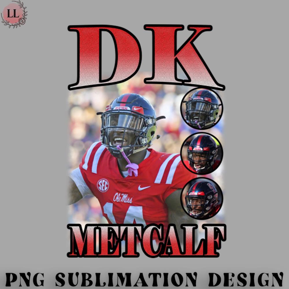 Football PNG BOOTLEG DK METCALF VOL 4 | Inspire Uplift