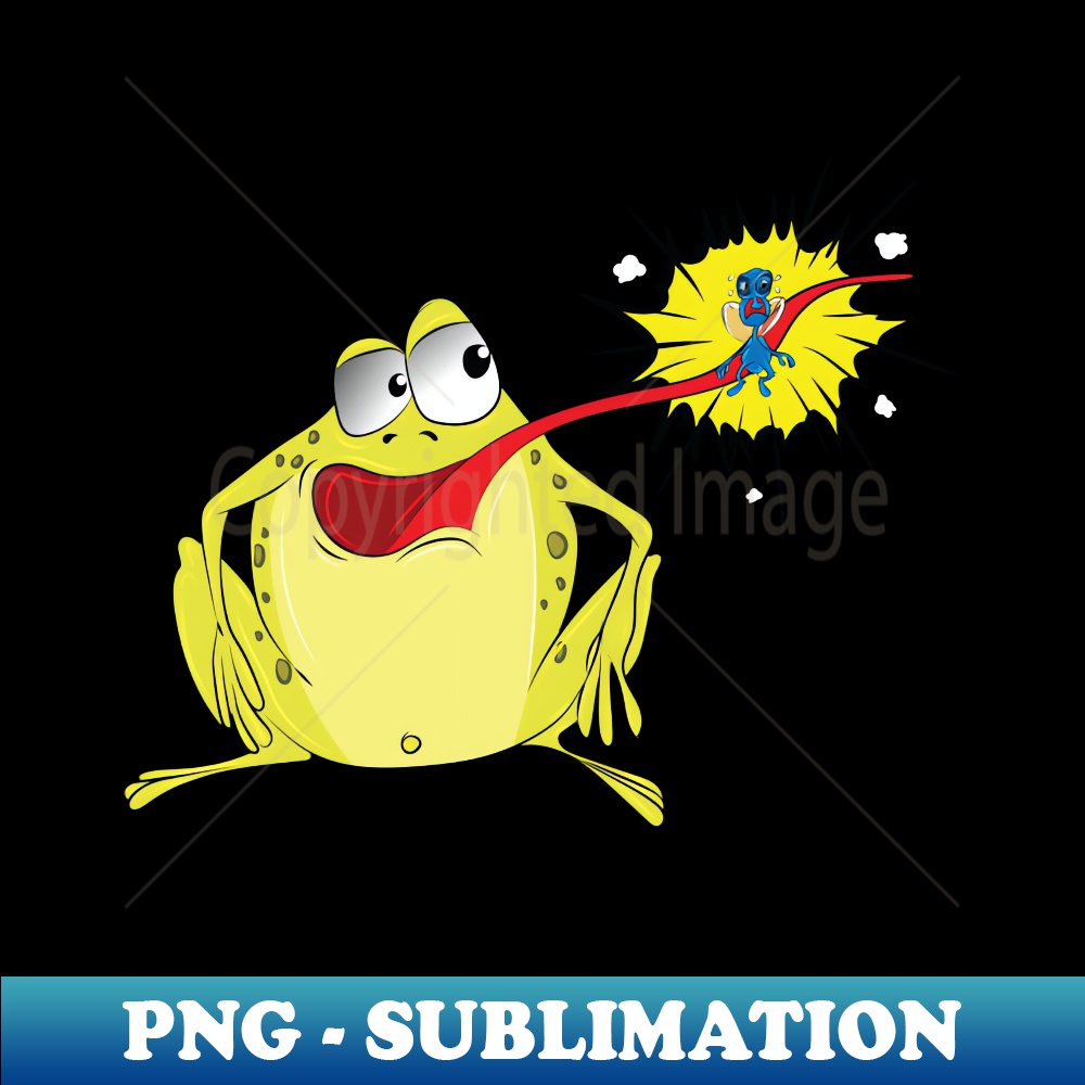 Fred the Frog snack time - Artistic Sublimation Digital File | Inspire ...