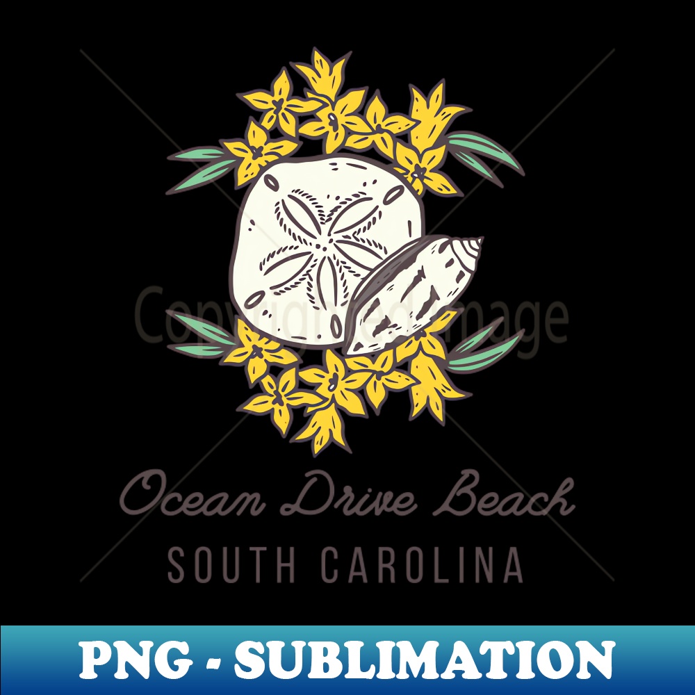 Ocean Drive Beach South Carolina SC Tourist Souvenir - Premi - Inspire ...