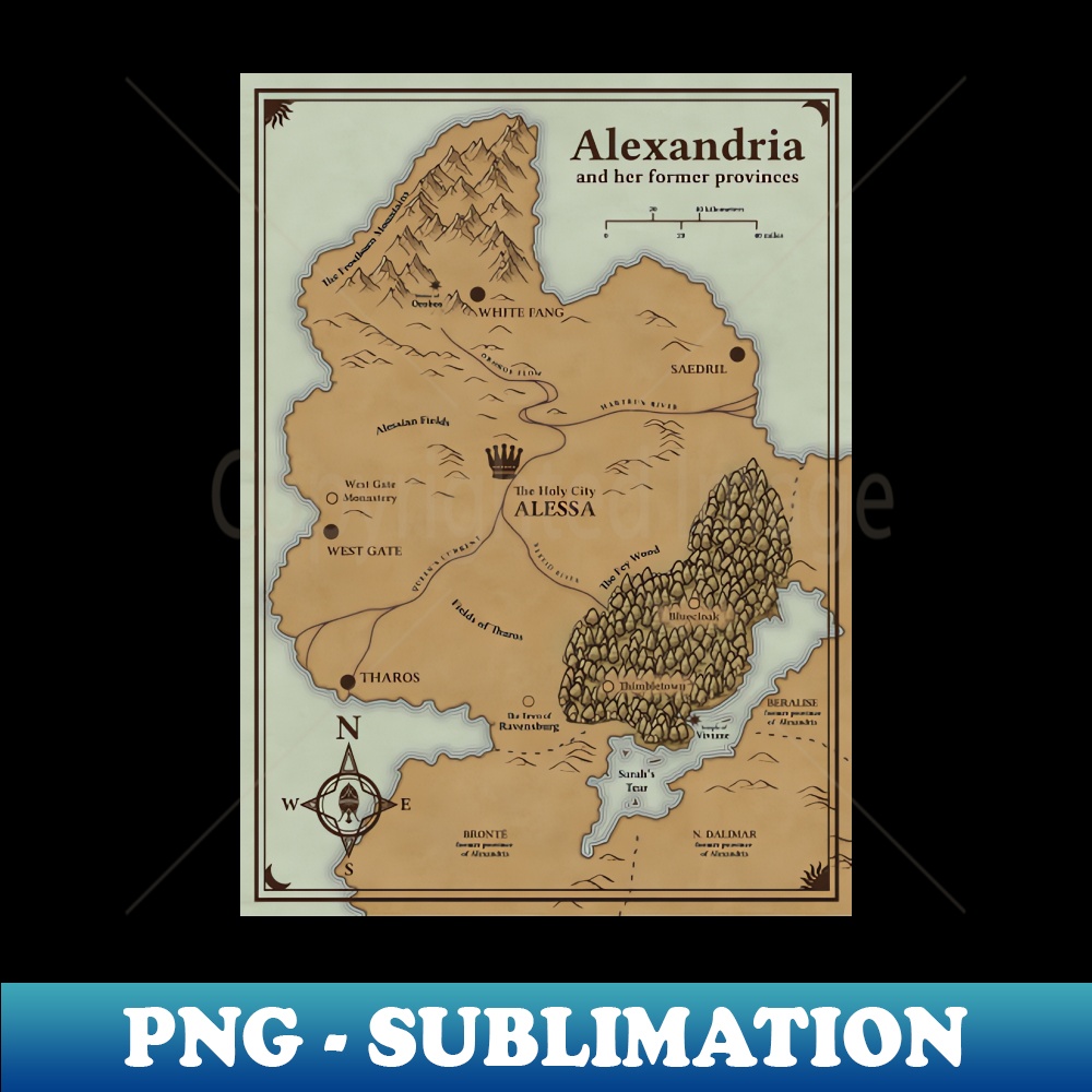Map of Alexandria - Elegant Sublimation PNG Download - Perfe | Inspire ...