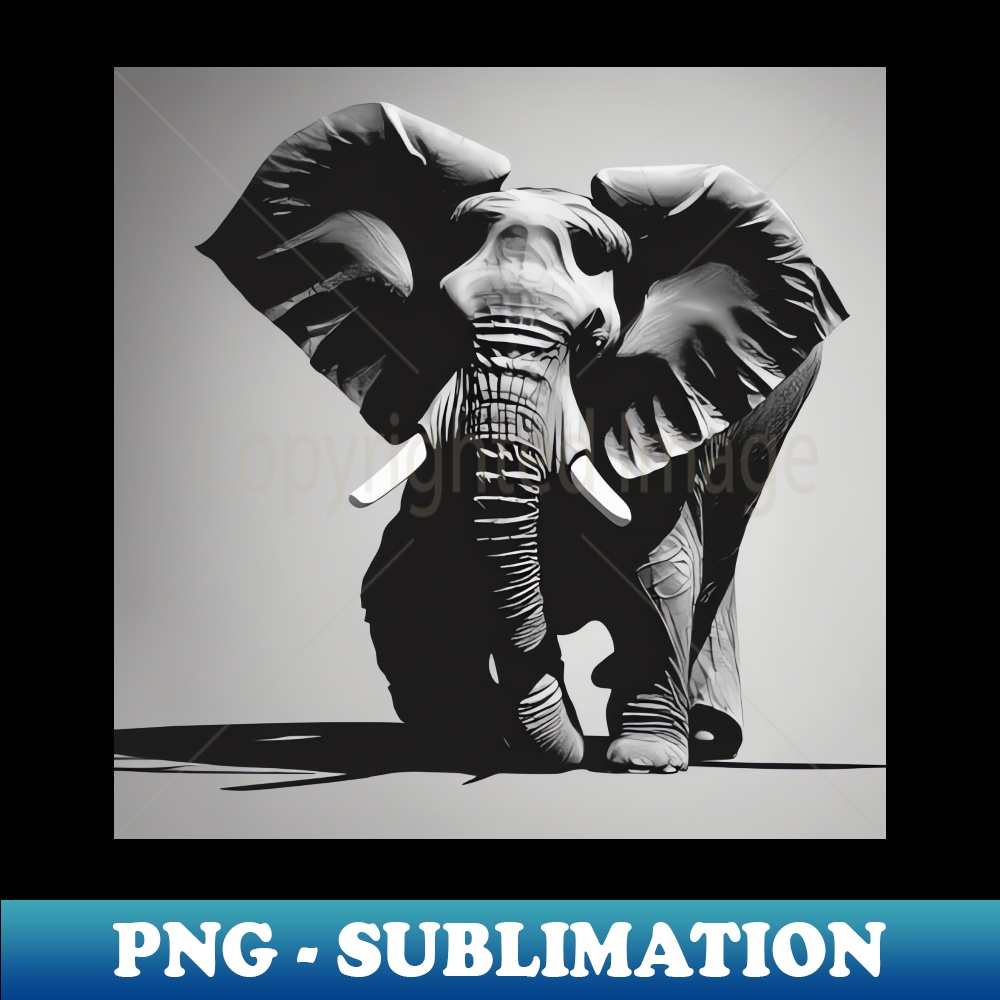 Elephant Shadow Silhouette Anime Style Collection No 121 - P | Inspire ...