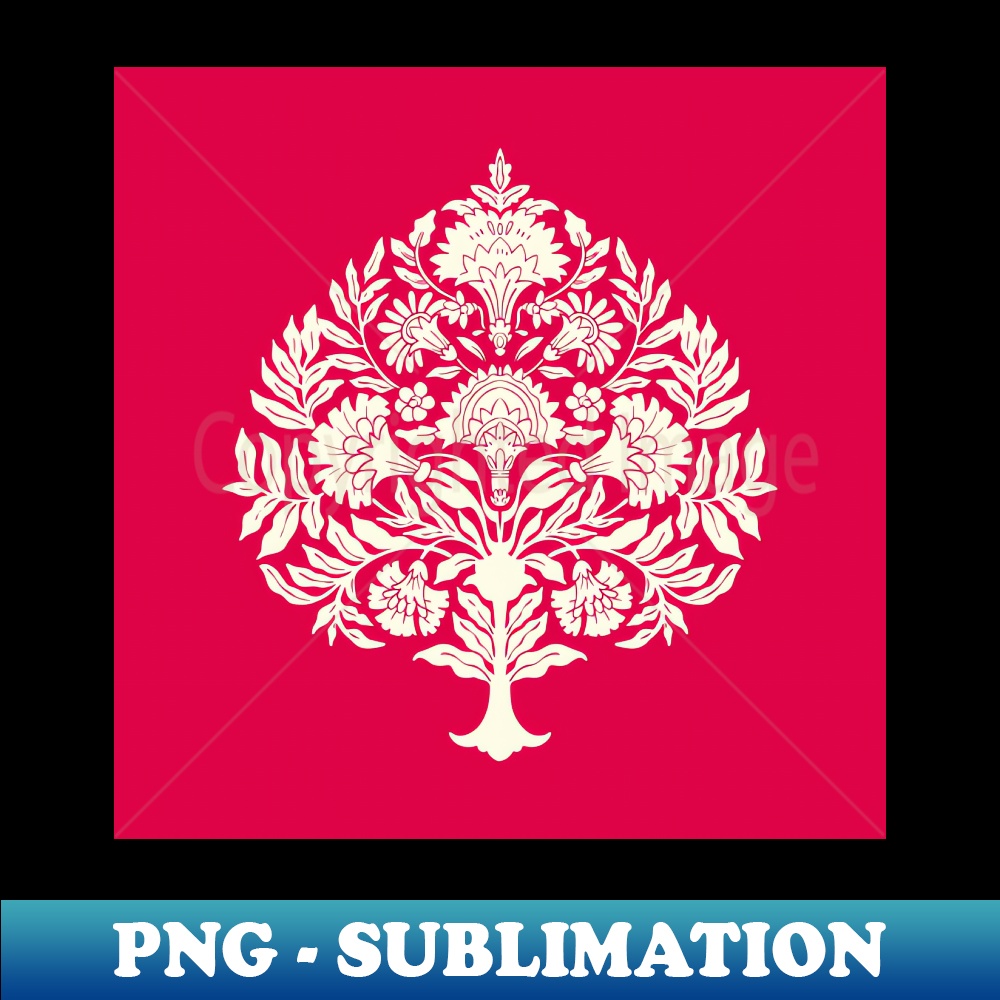 indian traditional tree pattern - Sublimation-Ready PNG File | Inspire ...