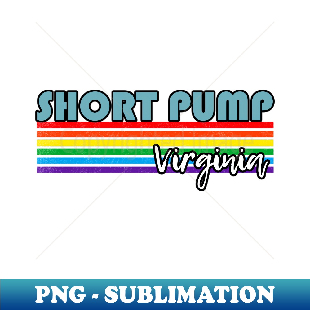 Short Pump Virginia Pride Shirt Short Pump LGBT Gift LGBTQ S | Inspire ...