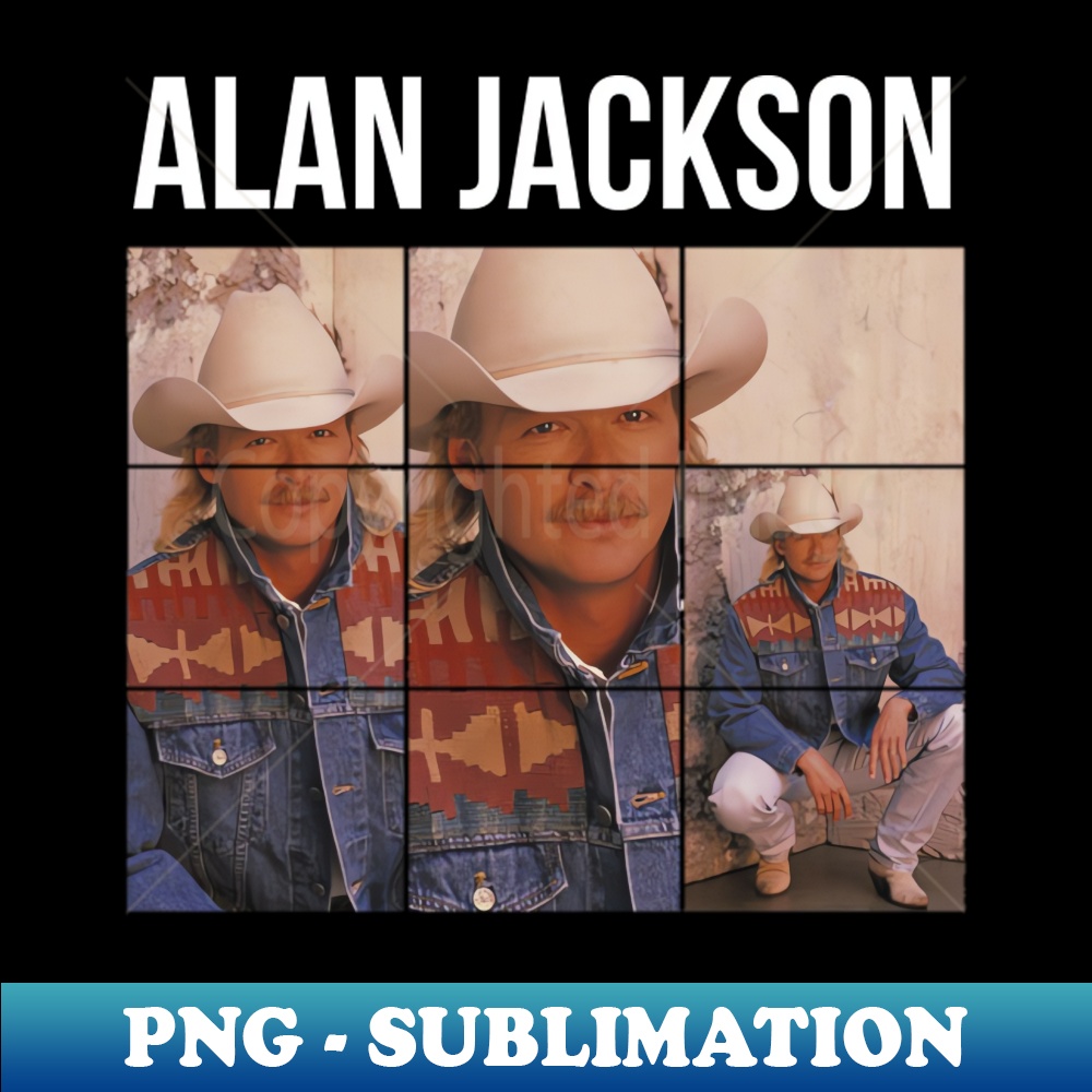 alan jackson - High-Resolution PNG Sublimation File - Enhanc | Inspire ...