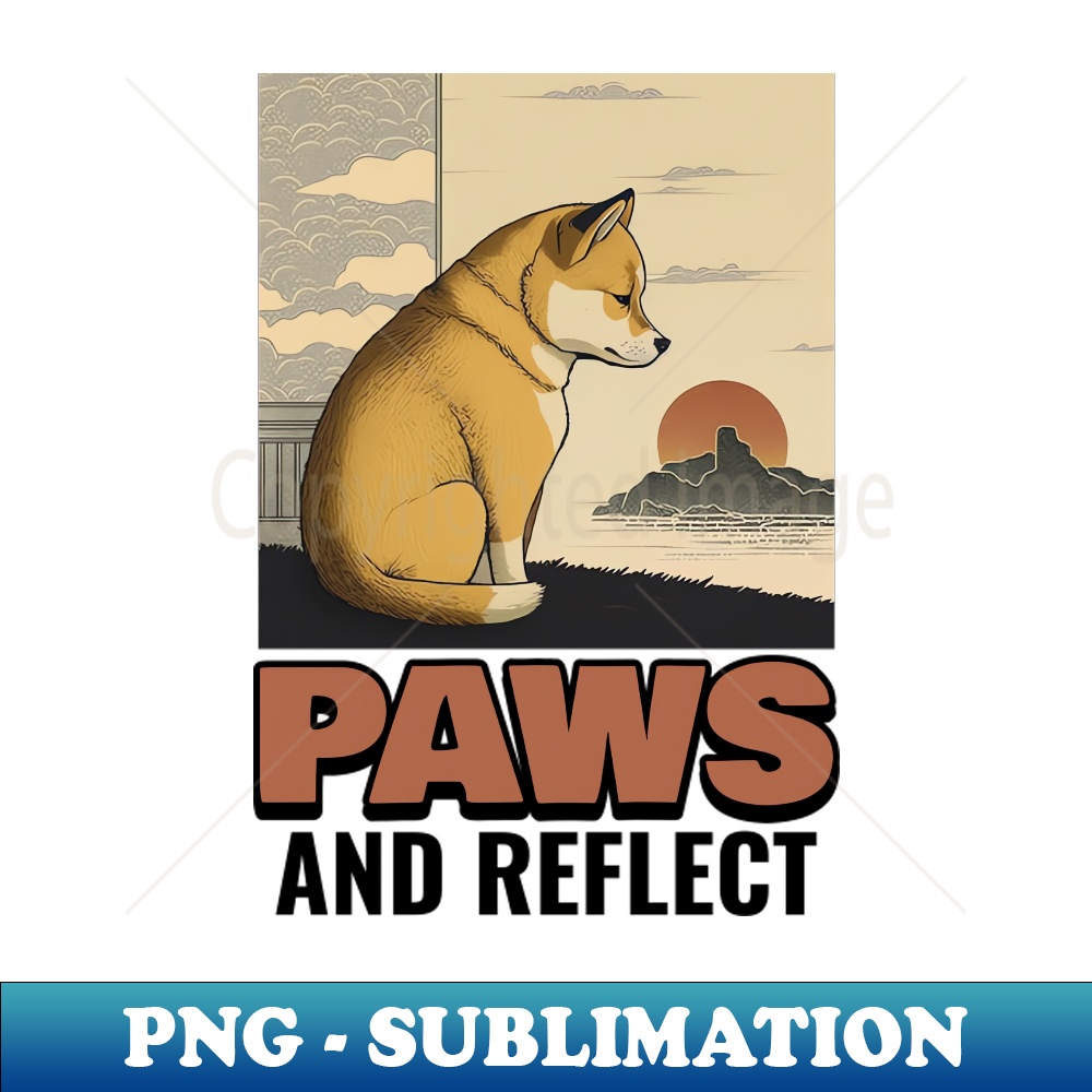Paws and Reflect- Light - Digital Sublimation Download File | Inspire Uplift