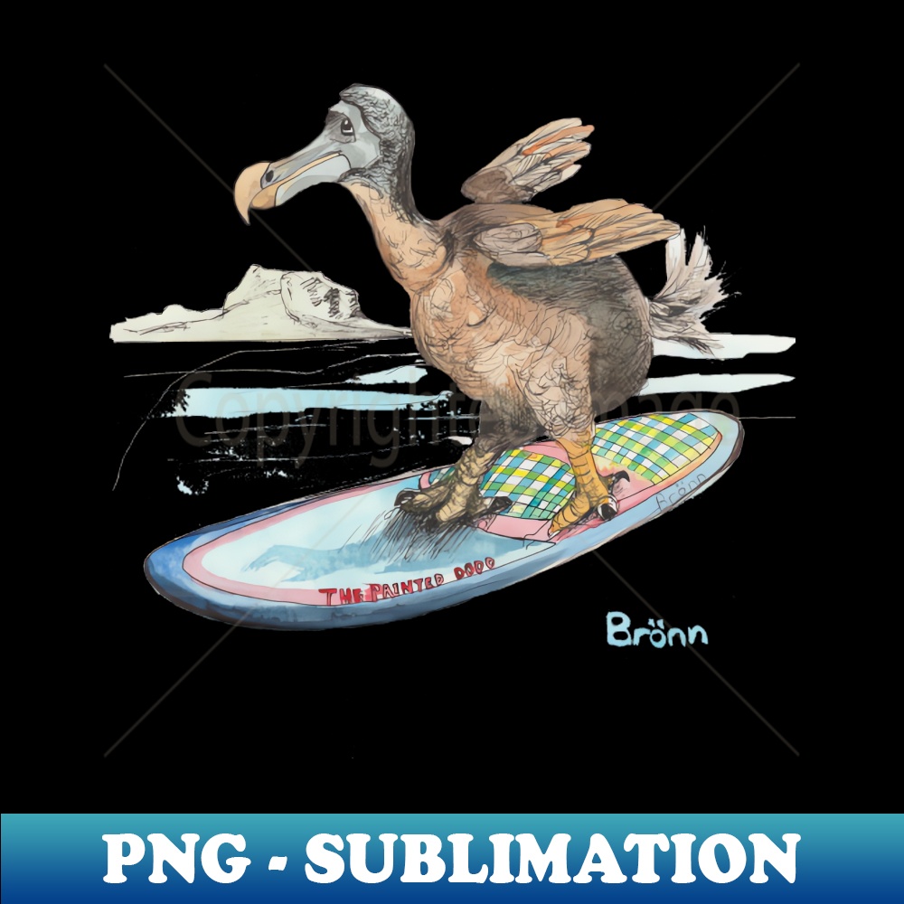 Dodo goes boardsailing - Special Edition Sublimation PNG Fil | Inspire ...