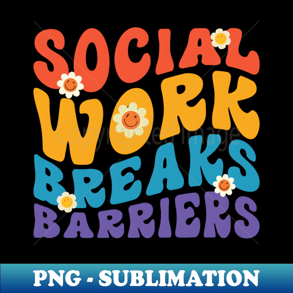 Social work breaks barriers - PNG Transparent Sublimation De | Inspire ...