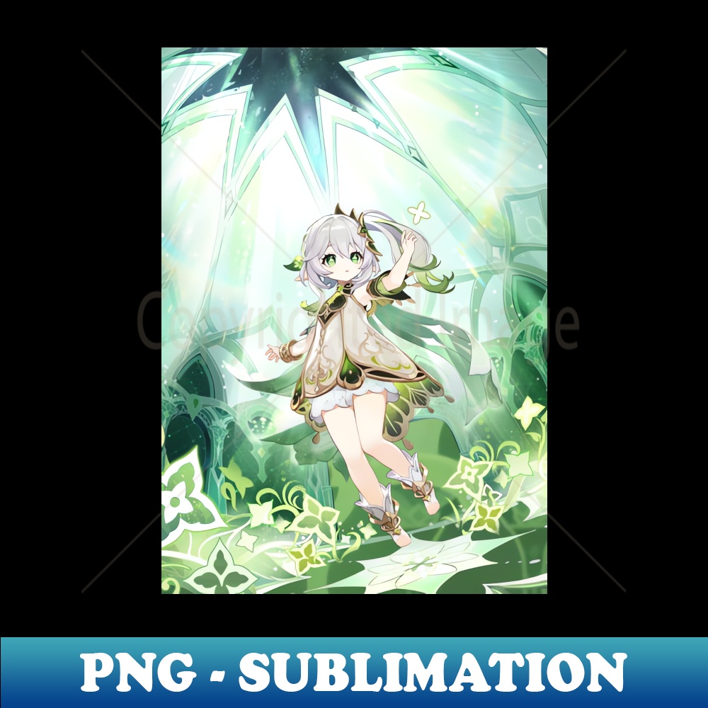 Nahida Genshin Impact - Sublimation-Ready PNG File - Bold & | Inspire ...