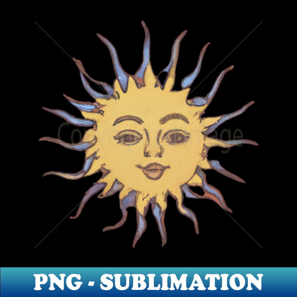 Sunny face - Instant PNG Sublimation Download - Bring Your D | Inspire ...