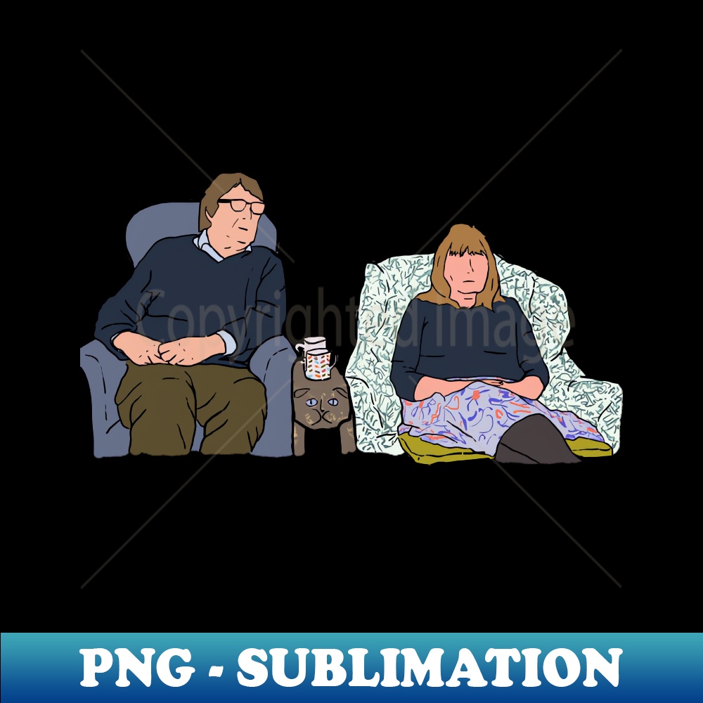 Giles And Mary from Gogglebox - PNG Transparent Digital Down | Inspire ...