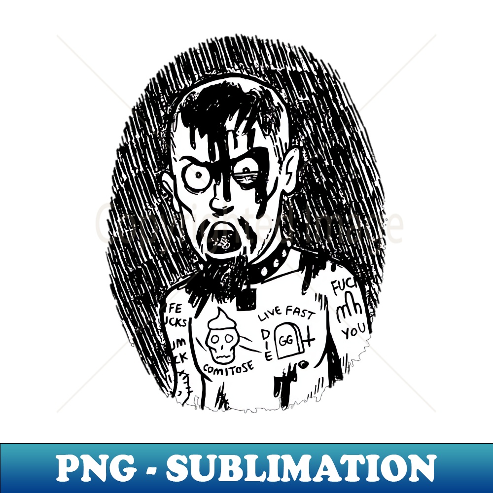 gg allin - PNG Sublimation Digital Download - Perfect for Su | Inspire ...