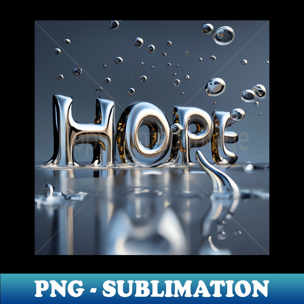 Hope - PNG Transparent Sublimation Design - Perfect for Crea - Inspire ...