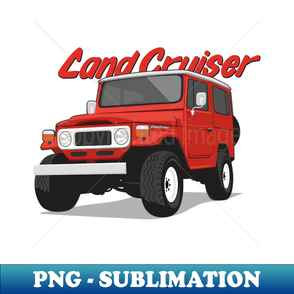Land cruiser fj40 hardtop off road red - Stylish Sublimation | Inspire ...
