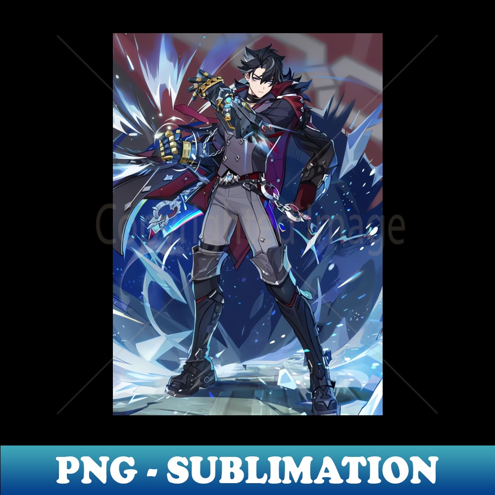 Wriothesley Genshin Impact - High-Resolution PNG Sublimation | Inspire ...