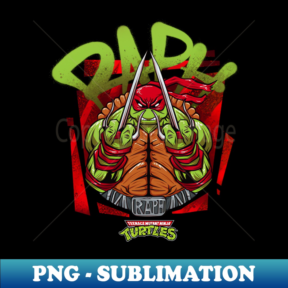 Teenage Mutant Ninja Turtles Raph - Graffiti Style - Signatu | Inspire ...