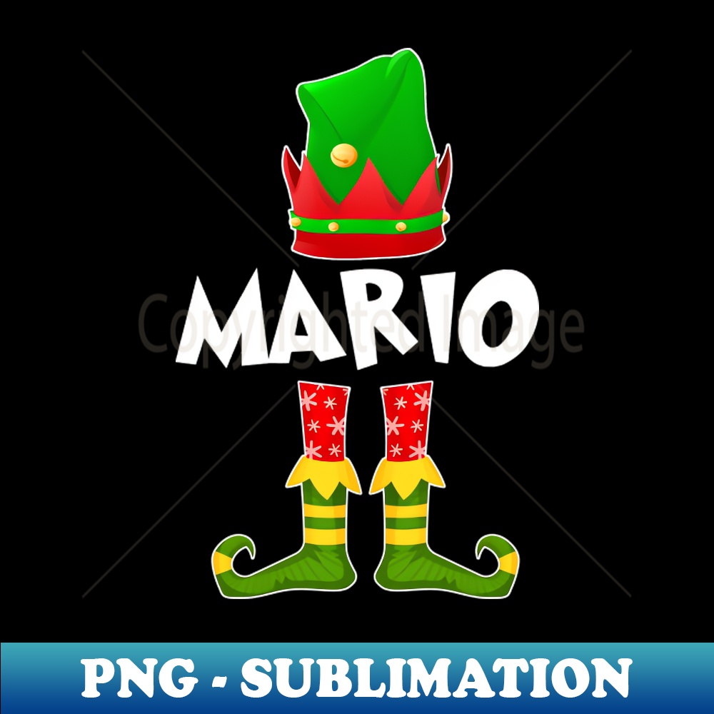 Mario Elf - PNG Sublimation Digital Download - Capture Imagi - Inspire ...