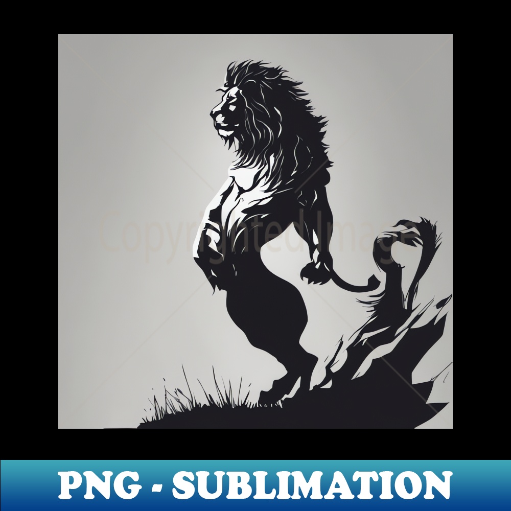 Lion Shadow Silhouette Anime Style Collection No 193 - Subli | Inspire ...