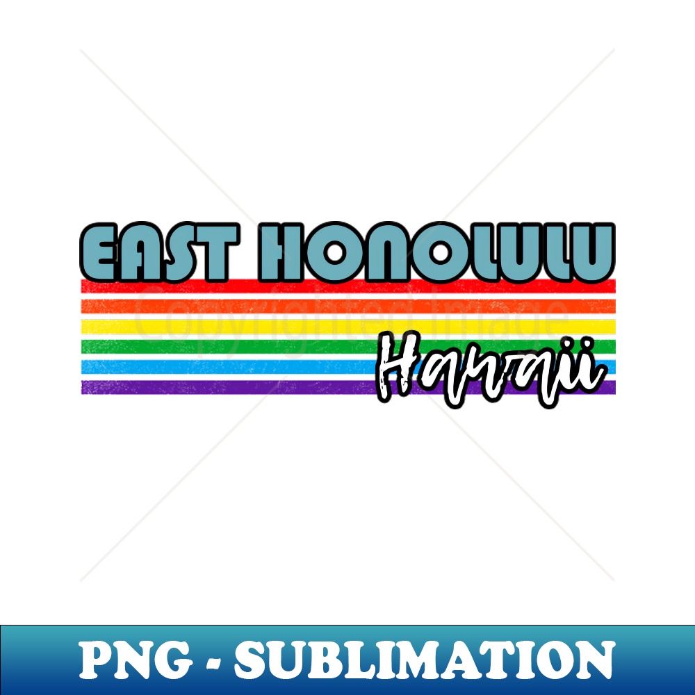 East Honolulu Hawaii Pride Shirt East Honolulu LGBT Gift LGB | Inspire ...
