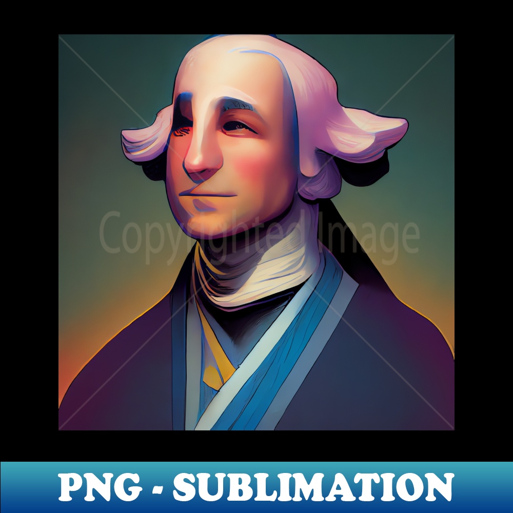 George Washington Comics style - Aesthetic Sublimation Digi - Inspire ...