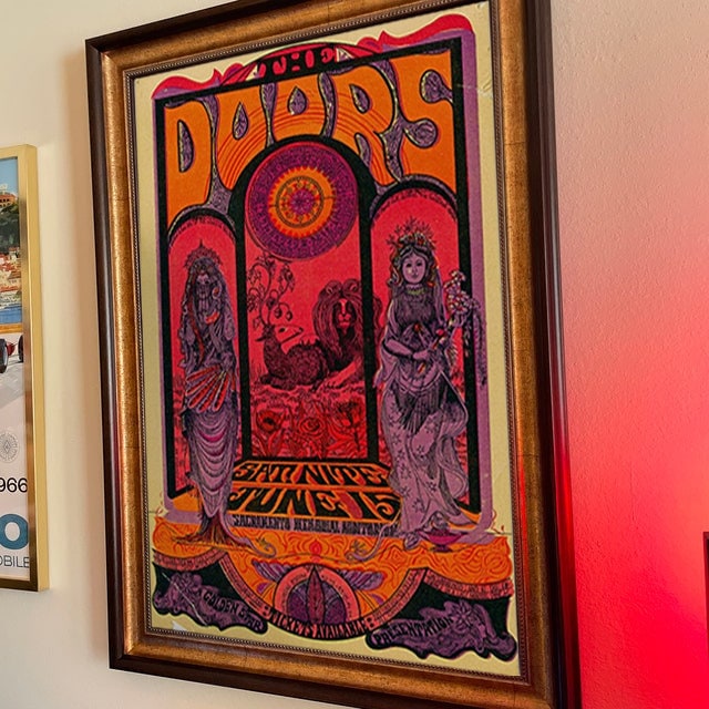 The Doors Canvas, 1968 The Doors Sacramento Memorial Auditor | Inspire ...