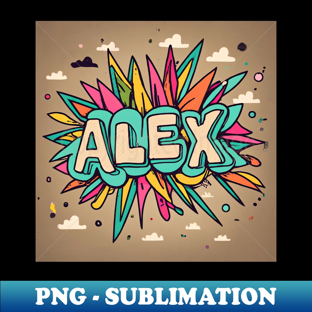 Alex - Personalized Name Tag Design - Elegant Sublimation PN - Inspire ...