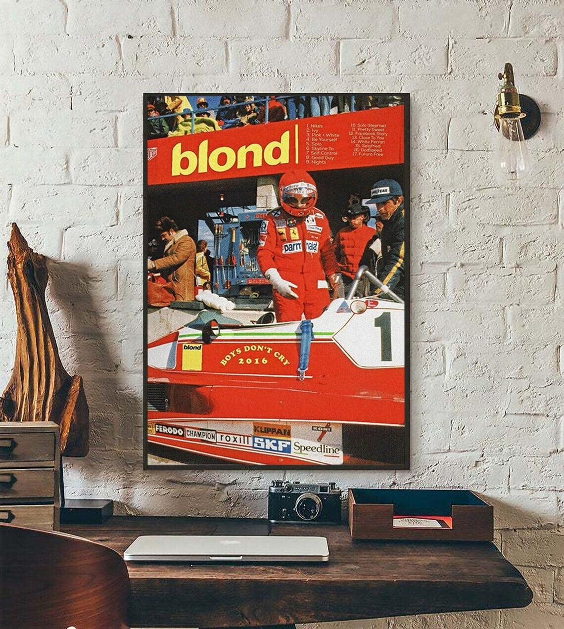 Frank Ocean Canvas, Frank Ocean Blonde Canvas, Blonde Album | Inspire ...