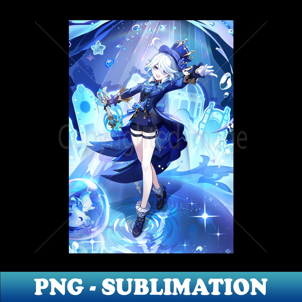 Furina Genshin Impact - Modern Sublimation PNG File - Fashio | Inspire ...
