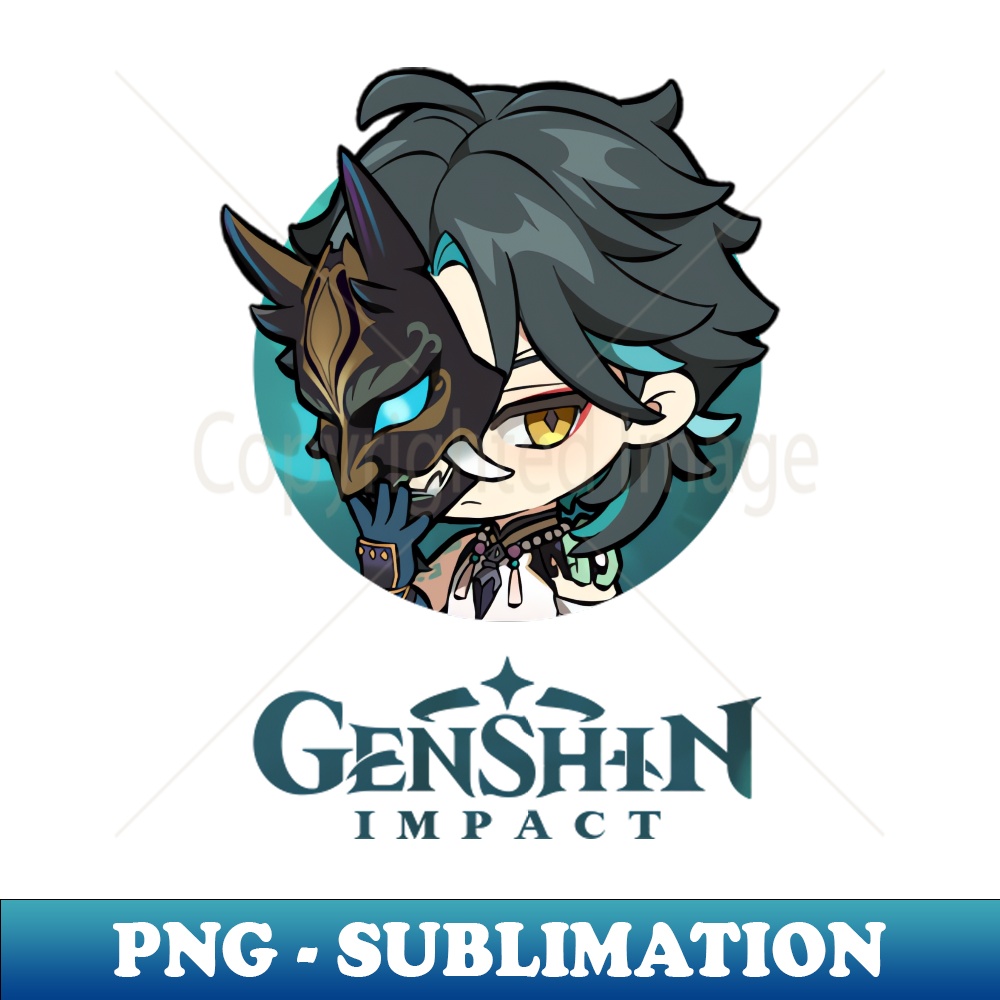 Xiao Chibi Genshin Impact - Premium PNG Sublimation File - C | Inspire ...
