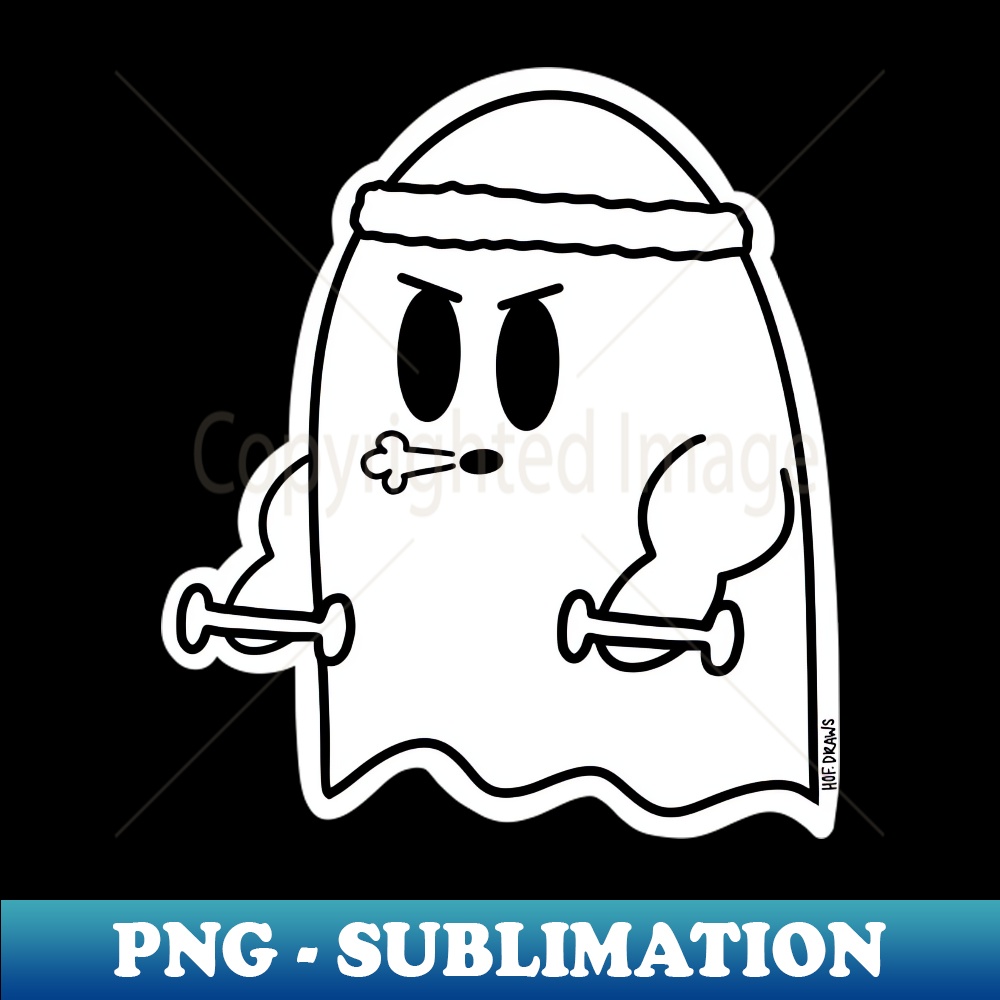Buff Ghost - Elegant Sublimation PNG Download - Perfect for | Inspire ...