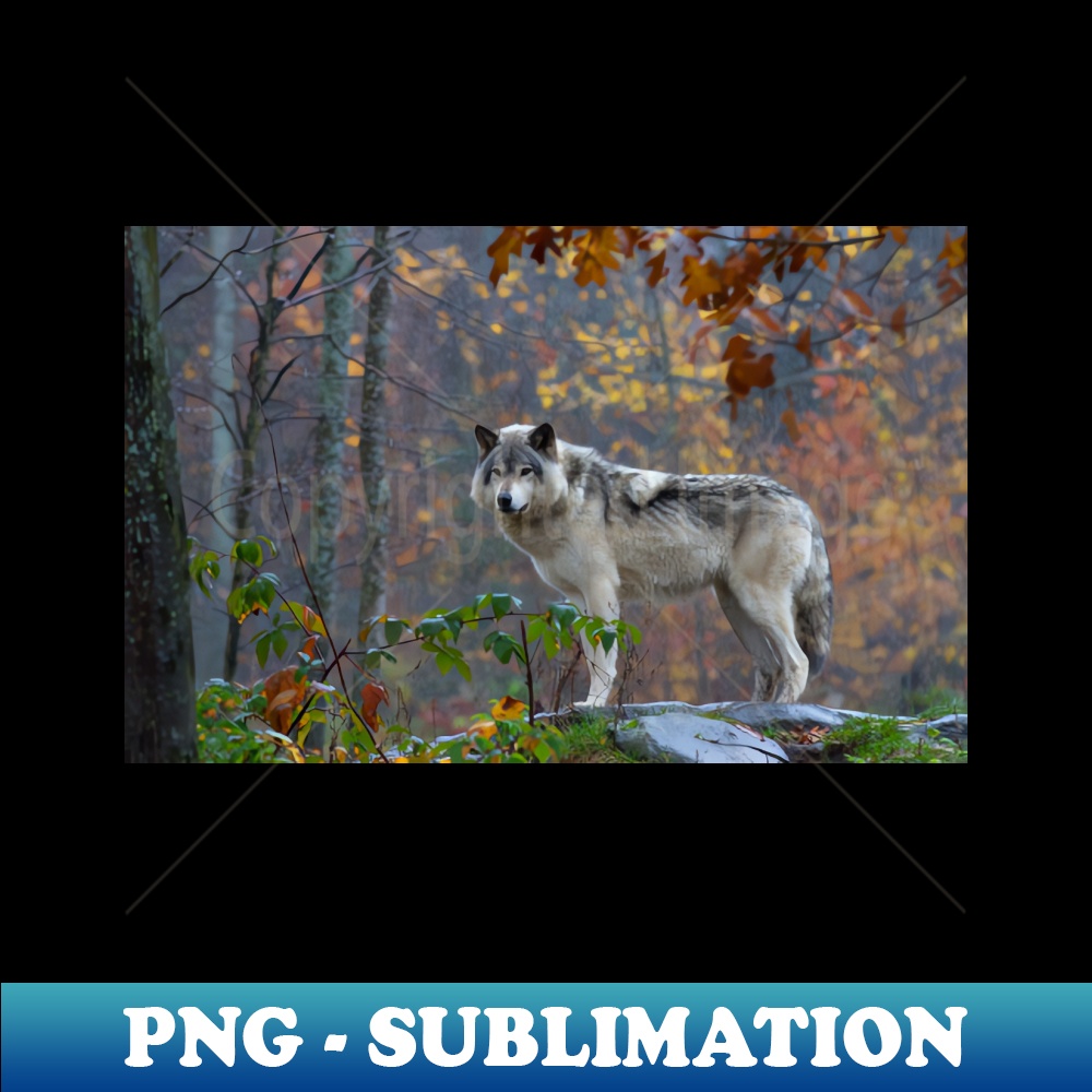 Timber Wolf - Modern Sublimation PNG File - Create with Conf - Inspire ...