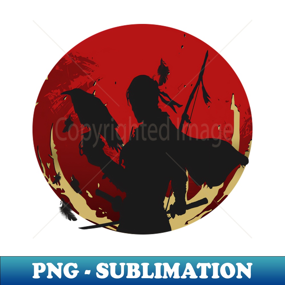 Ronin Crow - PNG Transparent Sublimation File - Create with - Inspire ...