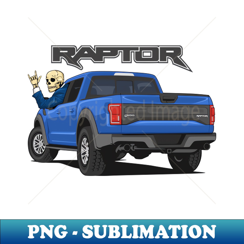 Truck ranger raptor f150 4x4 hand skull metal blue - Elegant | Inspire ...