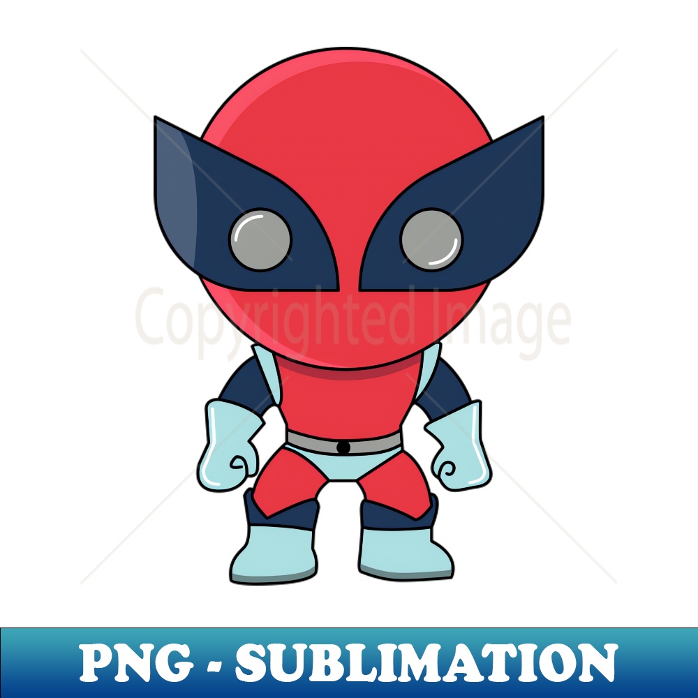 cute superhero in red and blue costume - Digital Sublimation | Inspire ...