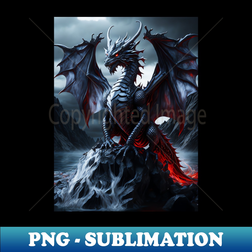 Dragon - PNG Transparent Sublimation Design - Revolutionize | Inspire ...