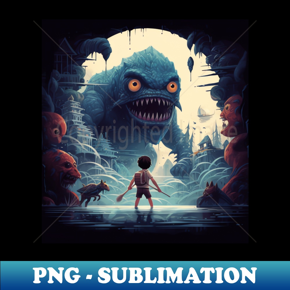 I will fight back you monsters - Artistic Sublimation Digita | Inspire ...