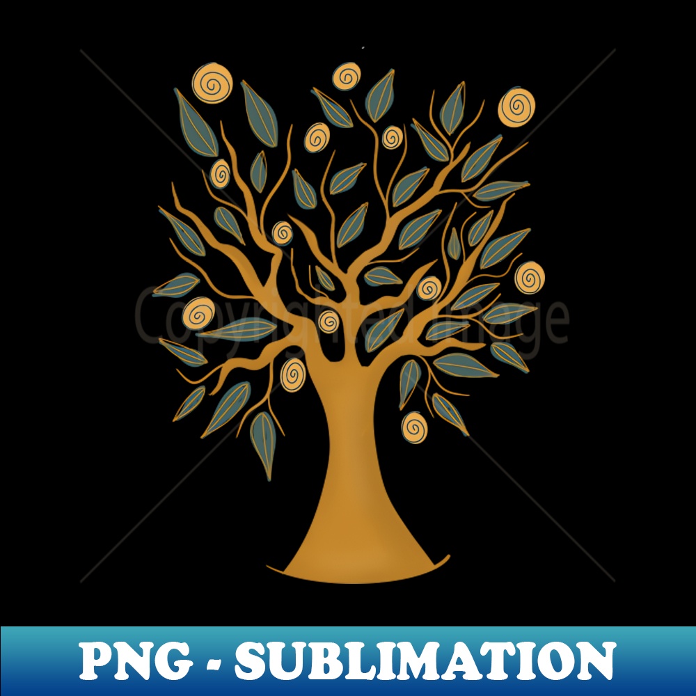Funky Tree - PNG Transparent Sublimation File - Bring Your D | Inspire ...