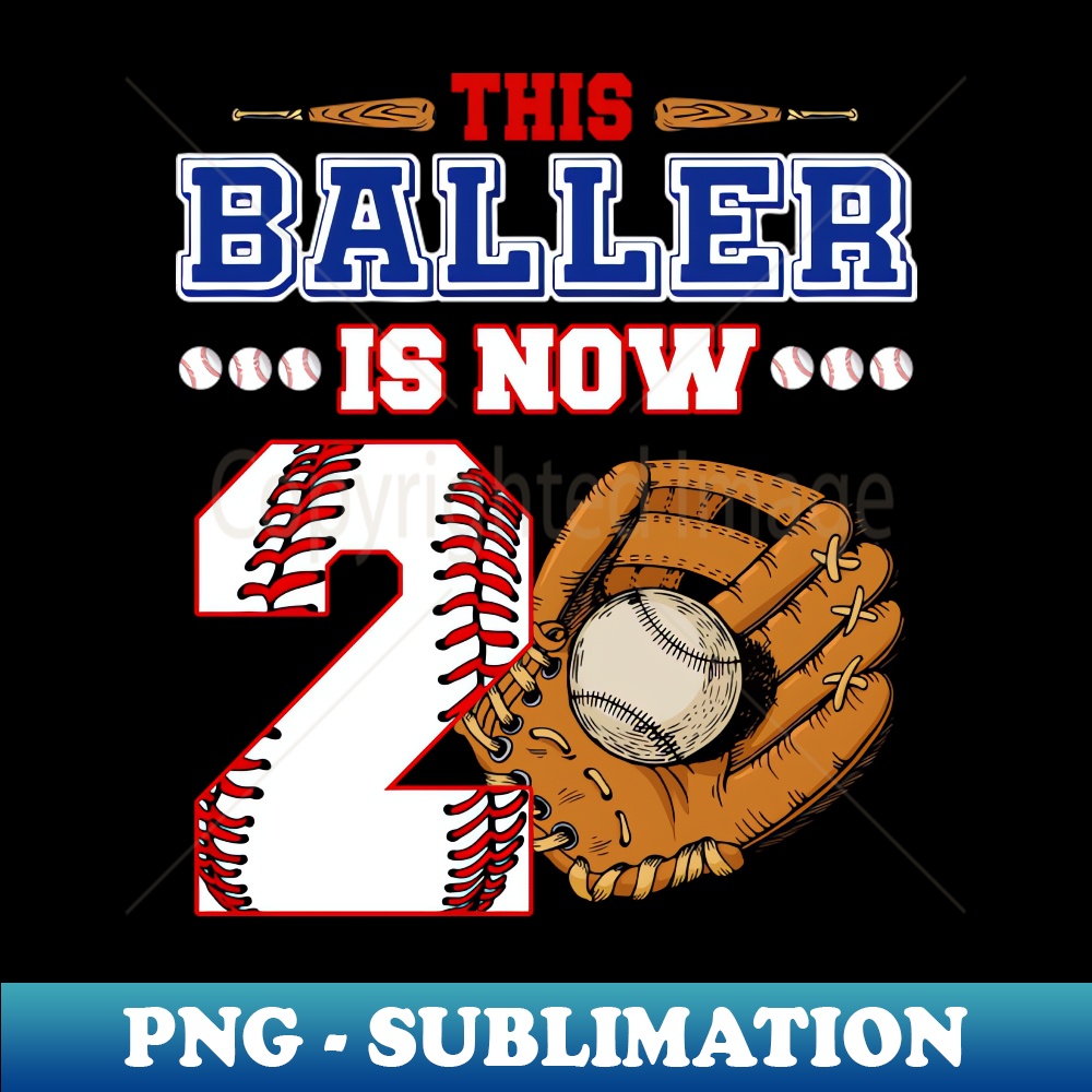 This Baller Is Now 2 Birthday Baseball Theme Bday Party - Cr | Inspire ...