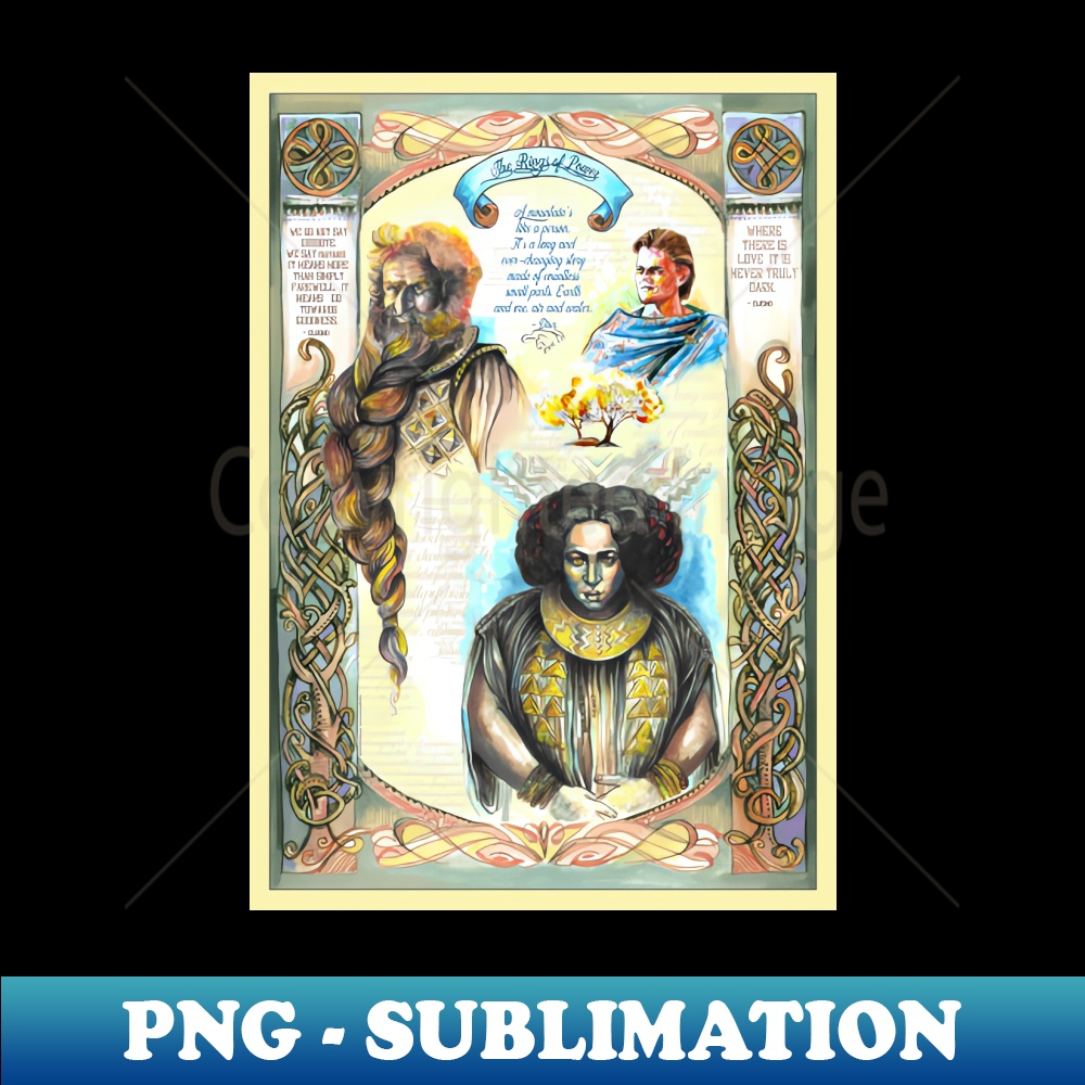 The Rings of Power - Prince Durin IV - Princess Disa - Elron | Inspire ...