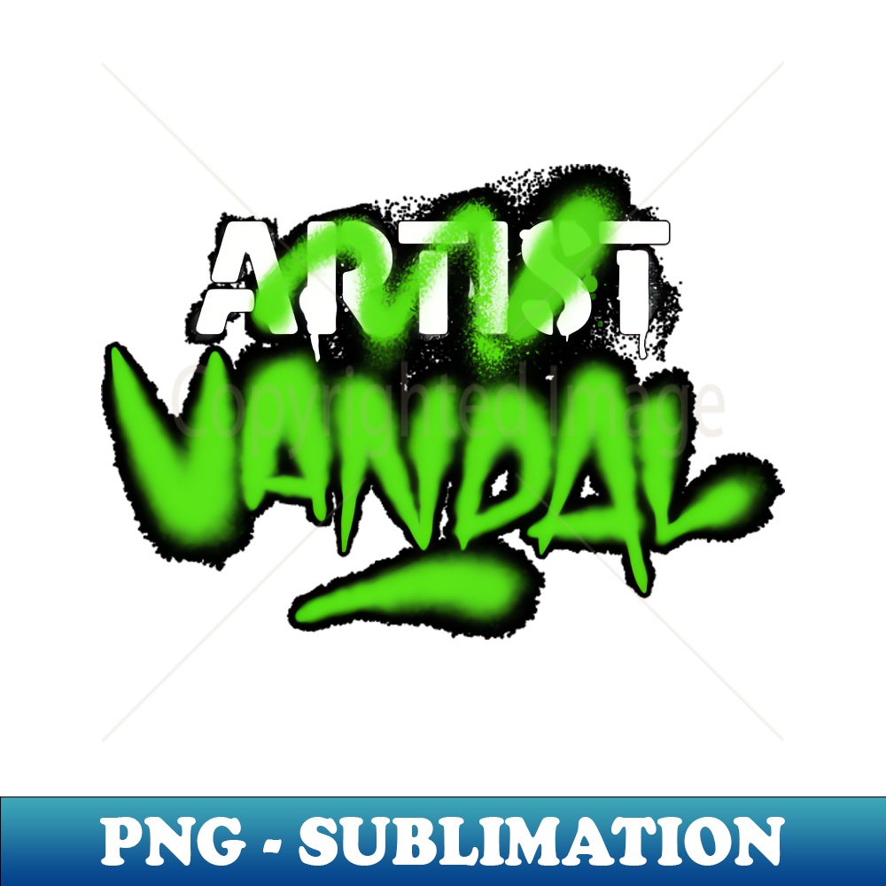 No Artist but Vandal Graffiti Tag - Trendy Sublimation Digit - Inspire ...