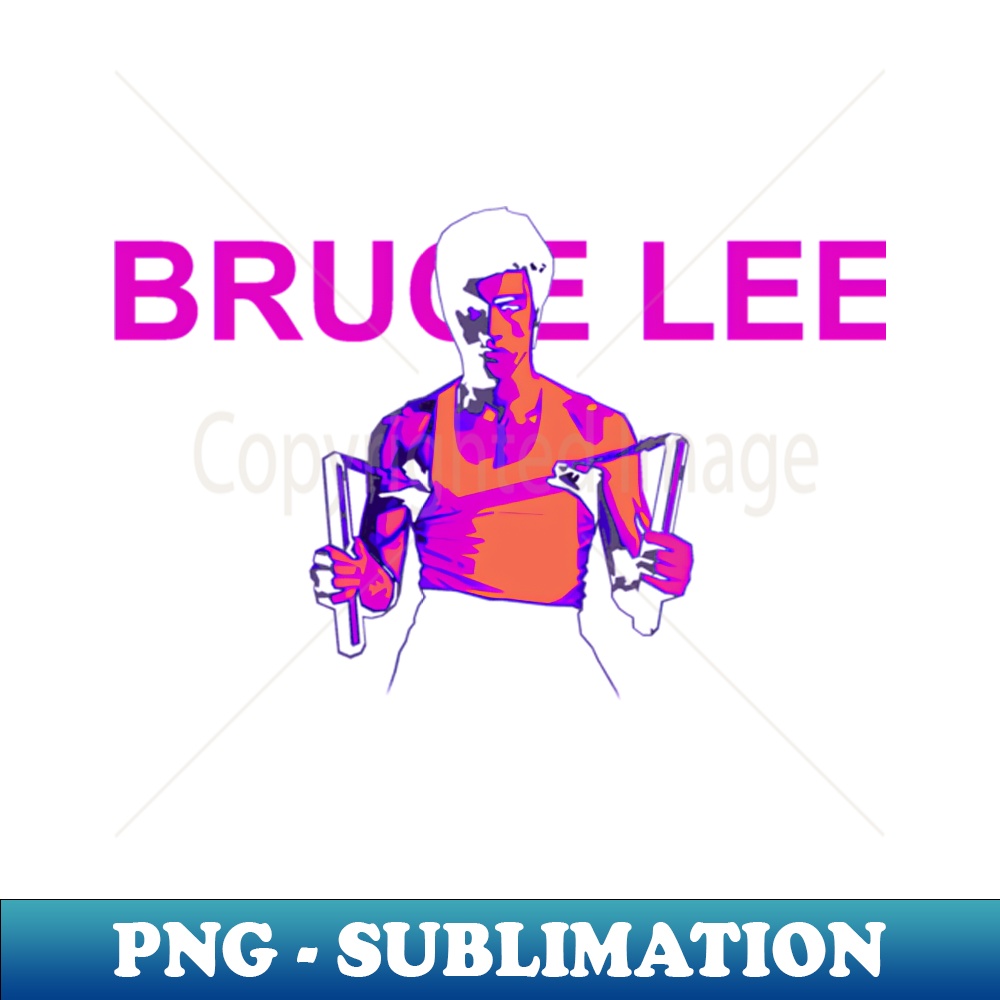 Bruce Lee Pop Art - Exclusive Sublimation Digital File - Def | Inspire ...