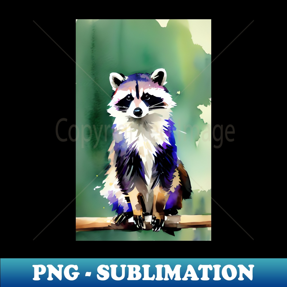 raccoon art - PNG Transparent Digital Download File for Subl | Inspire ...
