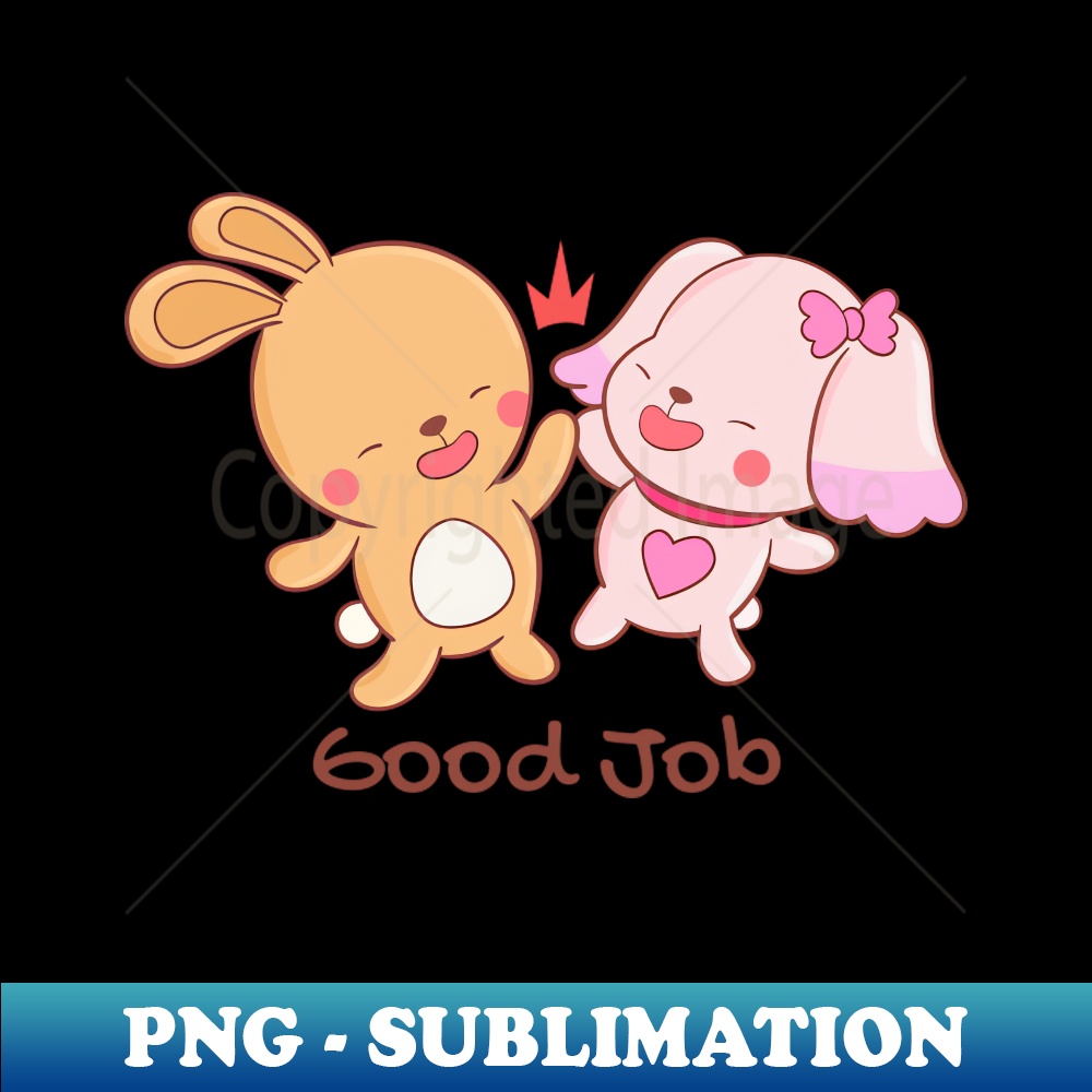 Cute Love Sticker Good Job - PNG Transparent Sublimation Des | Inspire ...