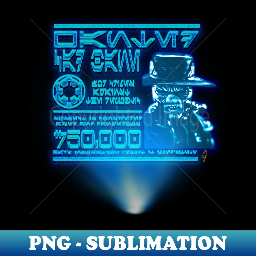 Bounty Hunter Wanted Poster The Stranger - Stylish Sublimati | Inspire ...
