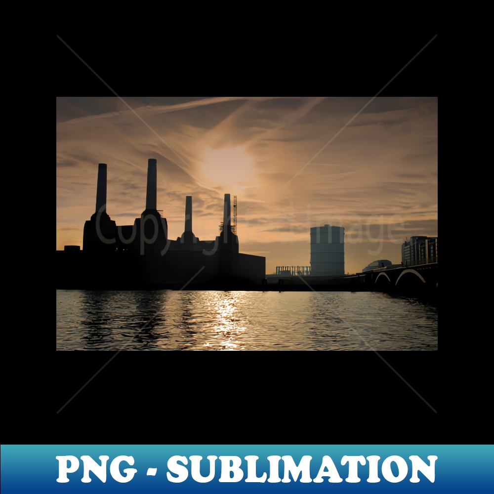 Battersea Power Station River Thames London - Premium Sublim | Inspire ...