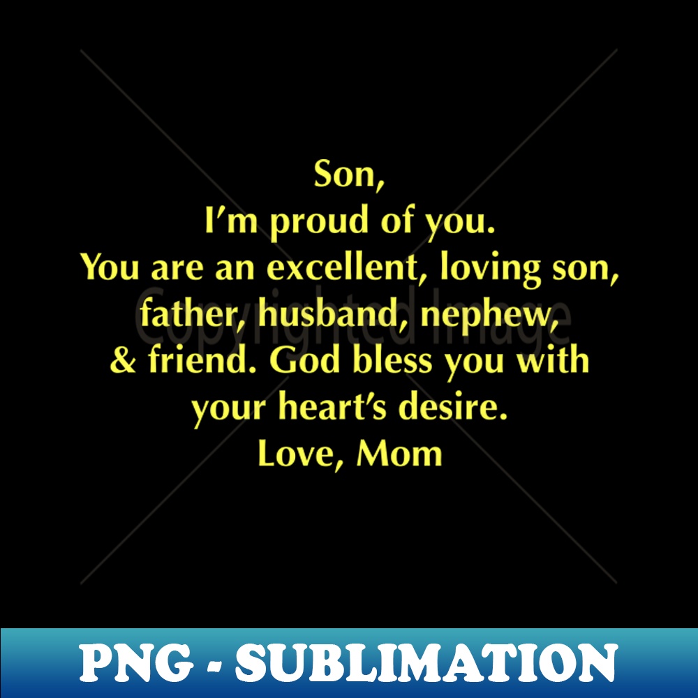 Meaningful Message to Son from Mom Gifts for Son from Mom - | Inspire ...