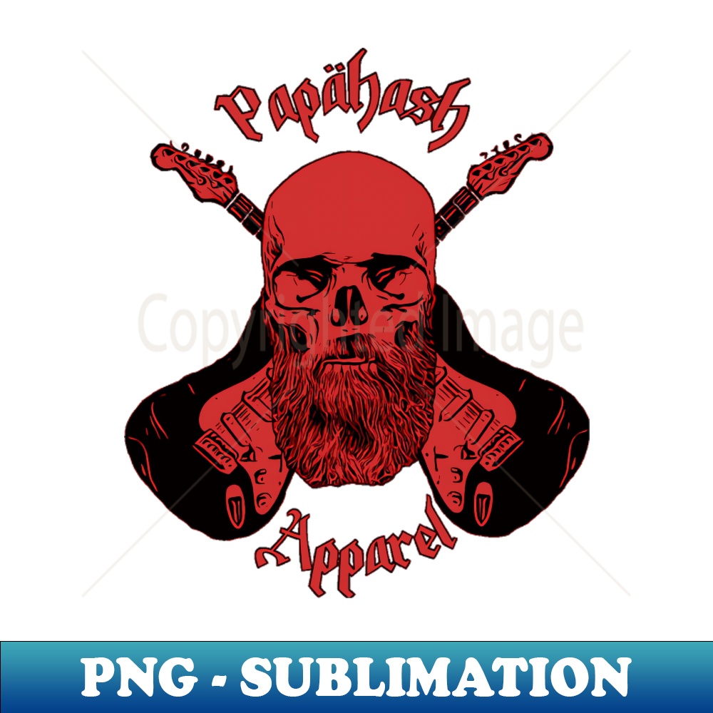 Papa Hash Apparel Motorbeard and Guitars - PNG Transparent S | Inspire ...
