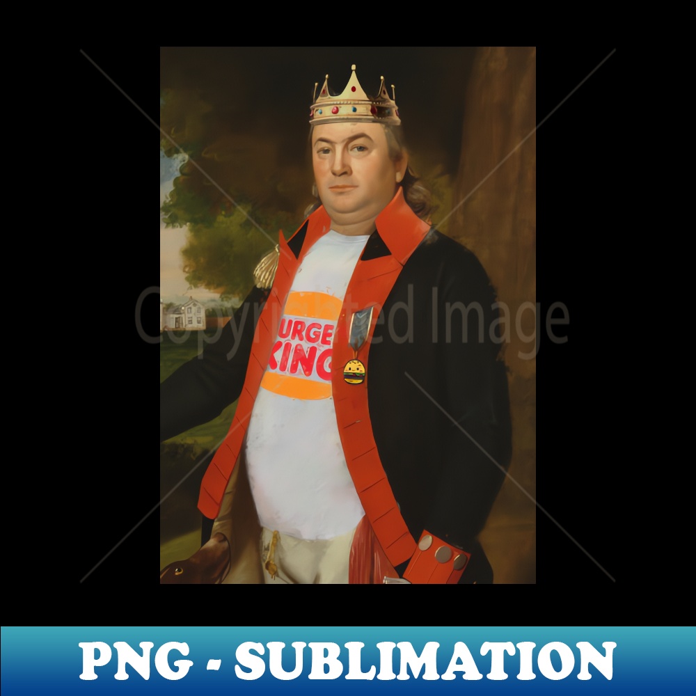 Fast food king - PNG Transparent Sublimation Design - Captur - Inspire ...