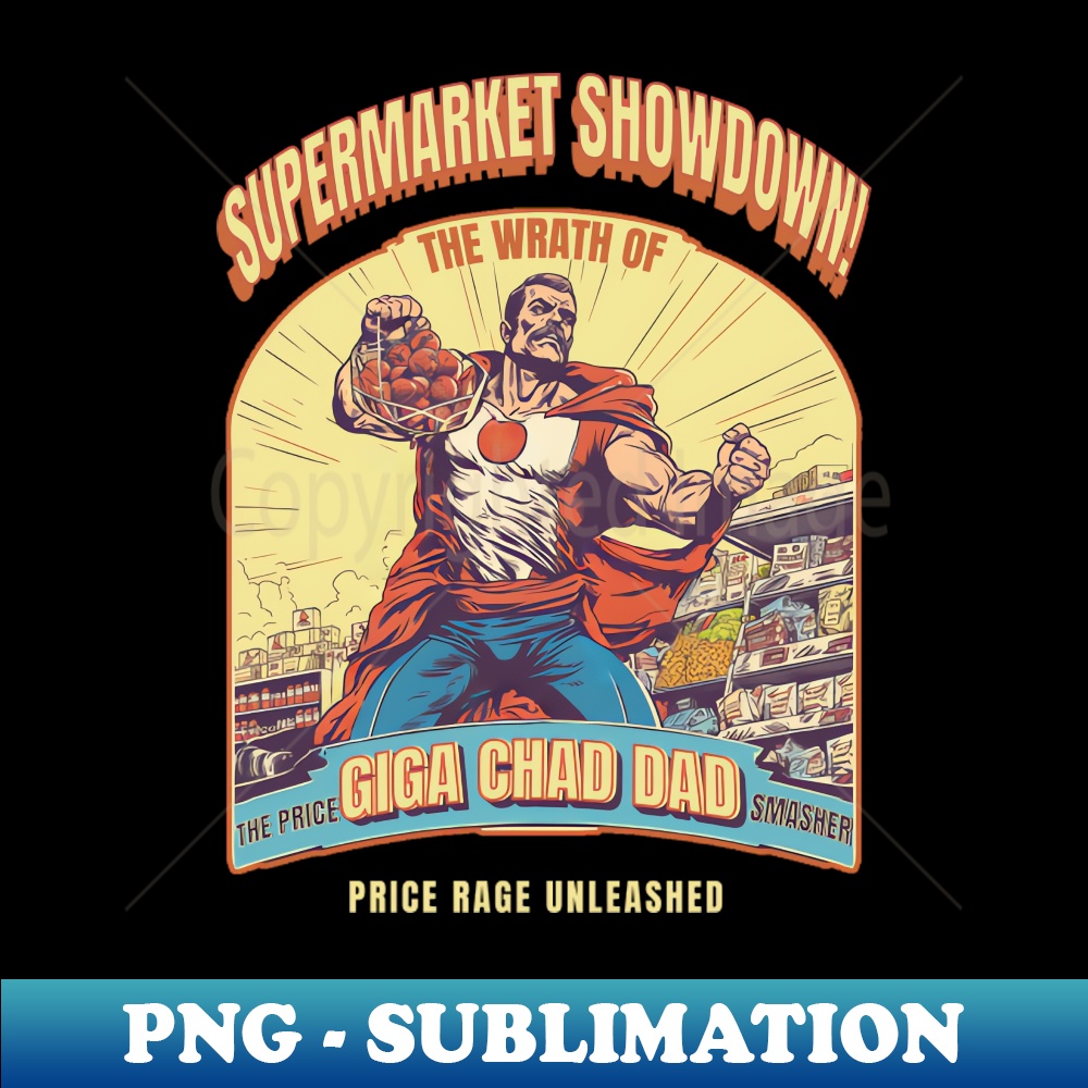 Giga Chad Dad - Vintage Poster comic for my Super Dorky Dad | Inspire ...