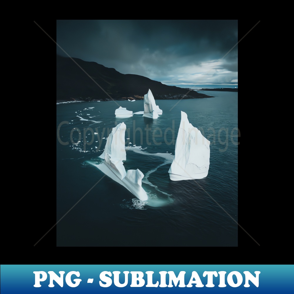 Pinnacle Iceberg - Vintage Sublimation PNG Download - Create | Inspire ...